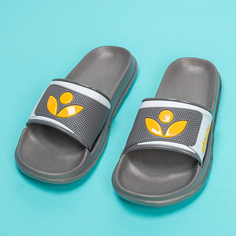 Papuci gri de plaja barbati ZEF05331 Zeforia